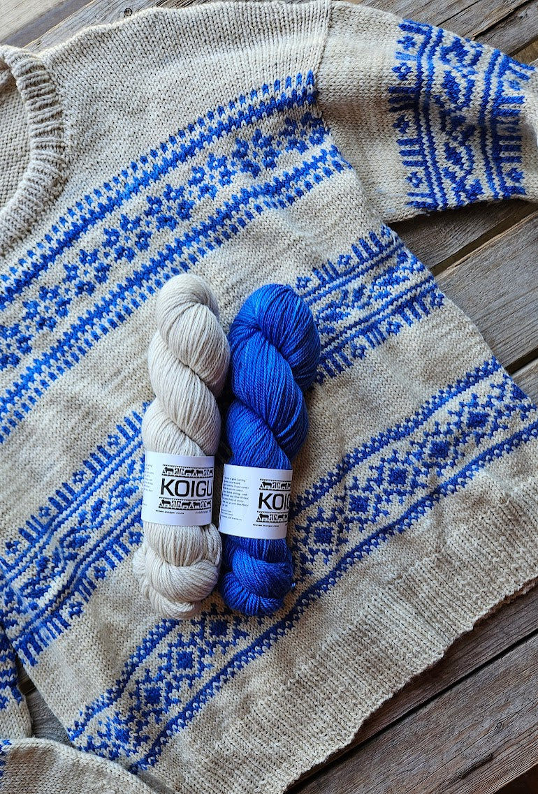 Porcelain Sweater Kit – Koigu Canada Studio