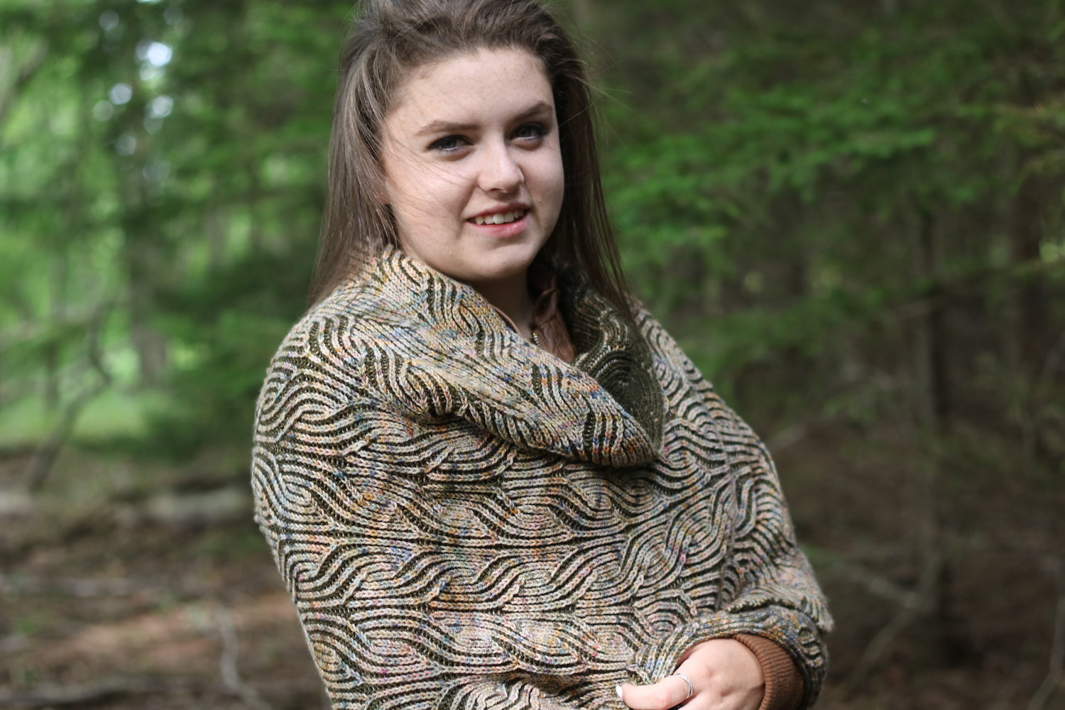 Decalcomania Shawl - pdf pattern – Koigu Canada Studio